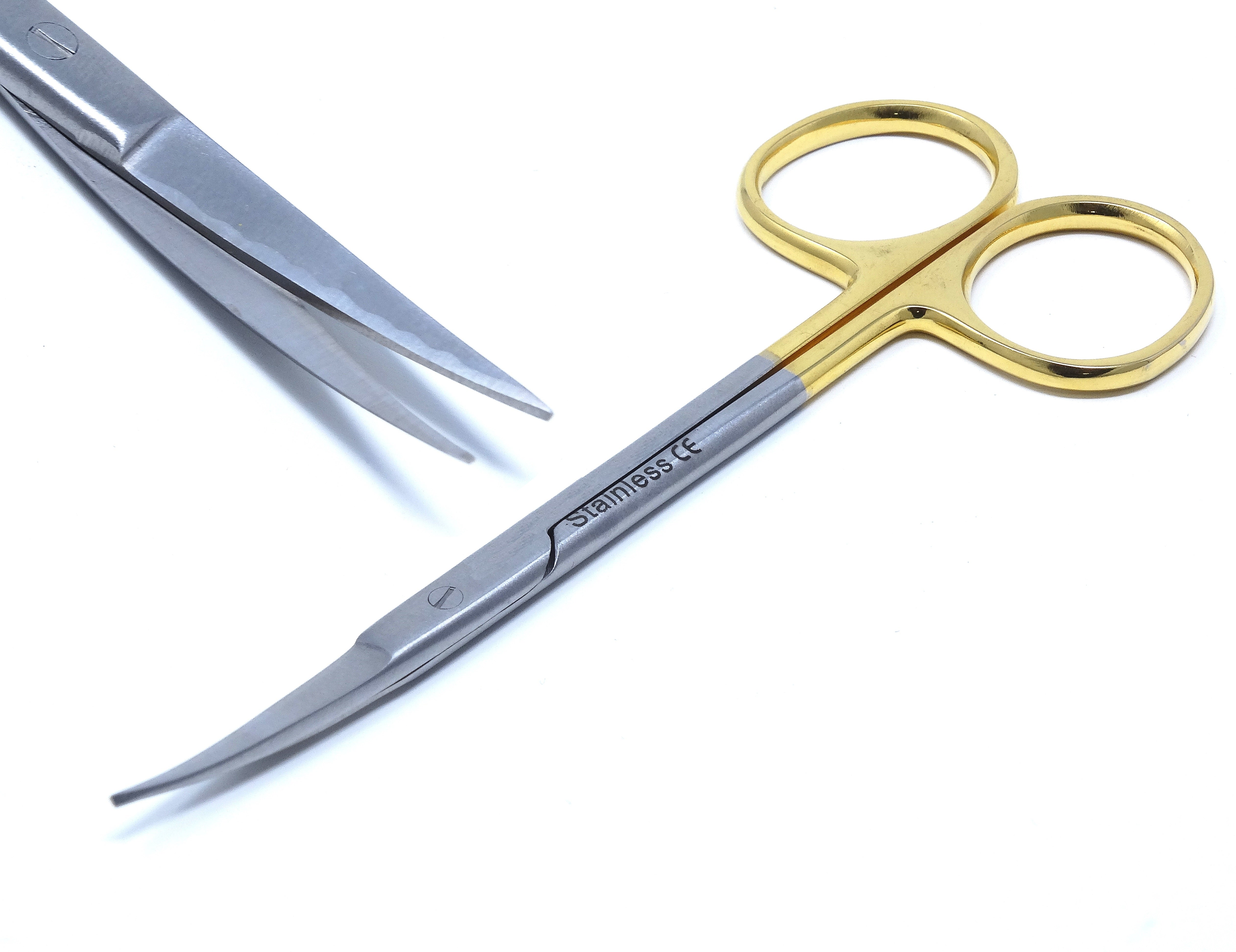 TC Dissecting Iris Sharp Fine Point Scissors, 4.5", Curved – IMED ...